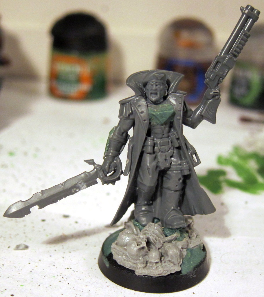 40k IG Colonel WIP | tjkopena games & stuff