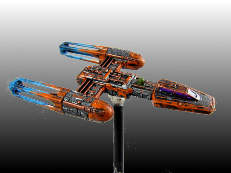 Spice Pirates Patrol: X-Wing Repaint Tutorial | tjkopena games & stuff